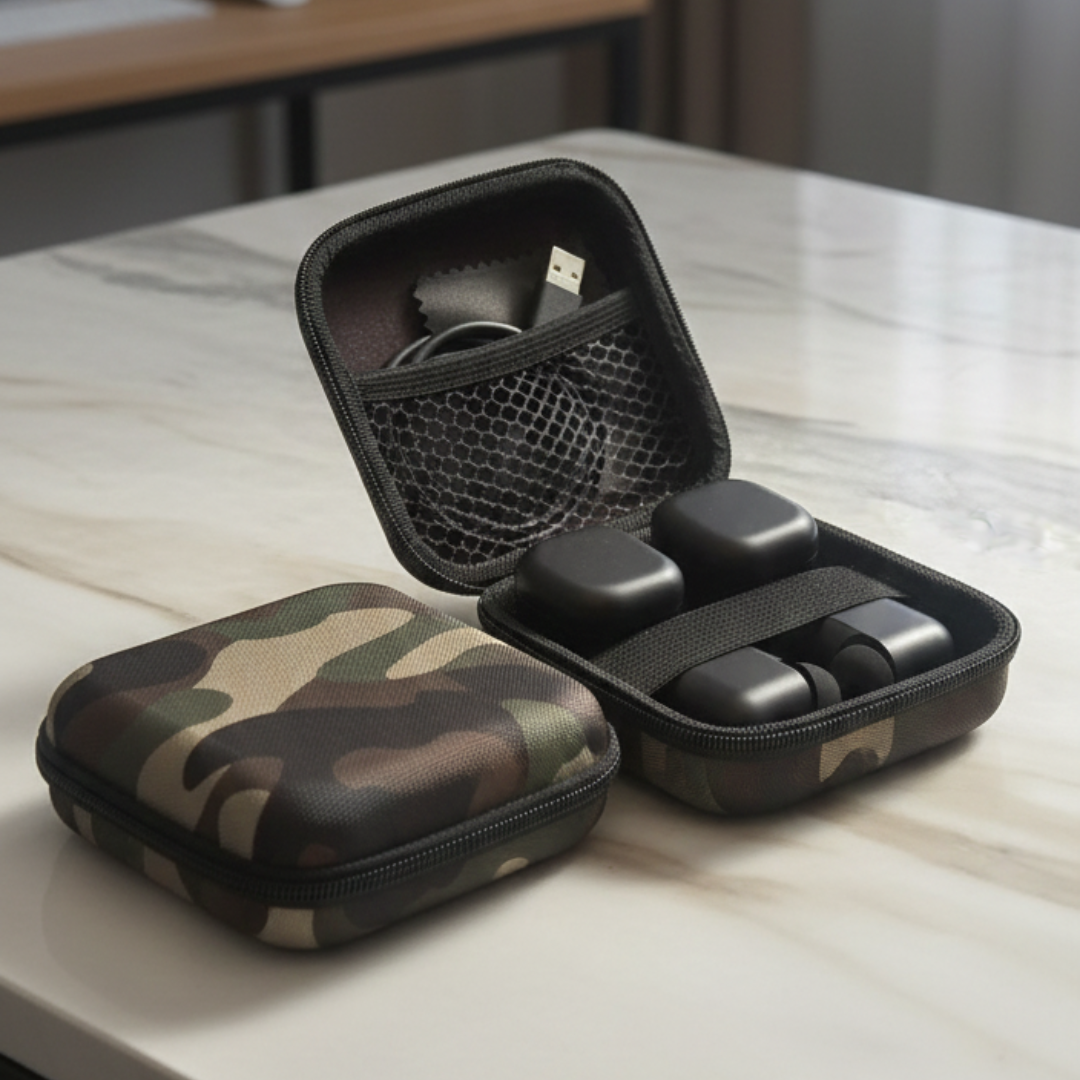 Square Zipper Case - Without any Accessories – BrittleBerry